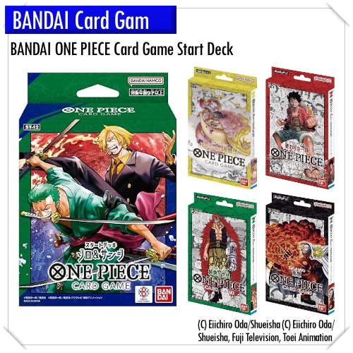 BANDAI ONE PIECE Card Game Start Deck/ Zoro & Sanji [ST-12]/ Big Mom ...