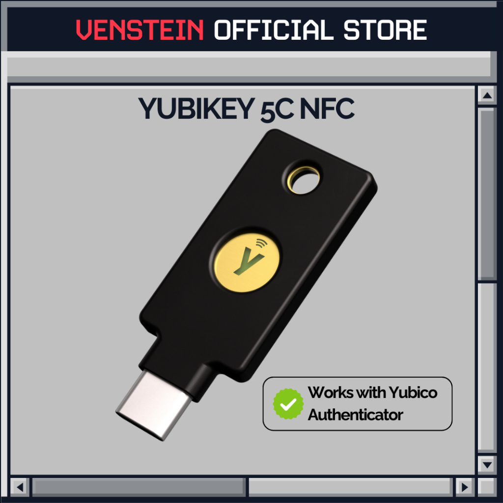 YubiKey 5C NFC | USB-C & NFC Enabled Multi-Factor Security Key | Shopee Philippines