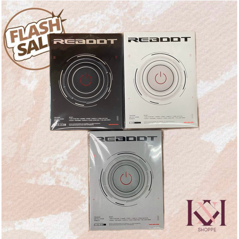 Reboot Sealed Album - TREASURE 2ND FULL ALBUM [REBOOT] | Shopee Philippines
