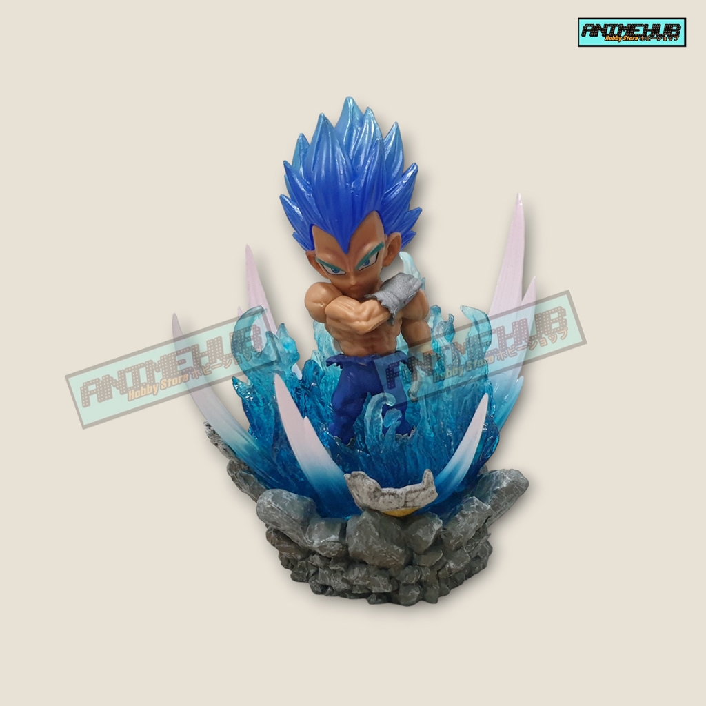 Dragon Ball WCF Vegeta PVC Statue w/LED GK LS Knock Off | Shopee ...