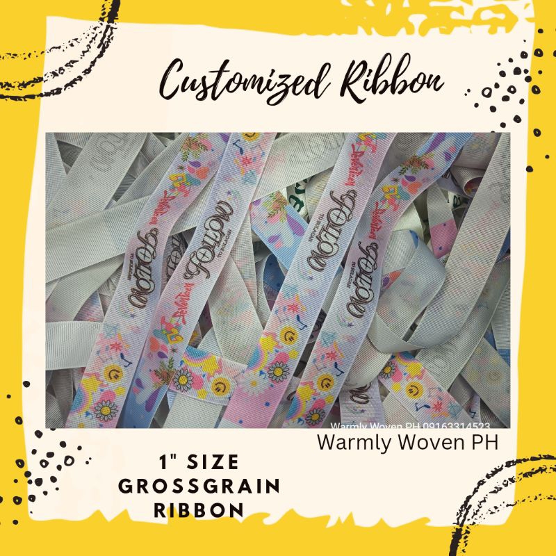 SUBLIMATION PRINTING(CUSTOMIZED RIBBON) | Shopee Philippines