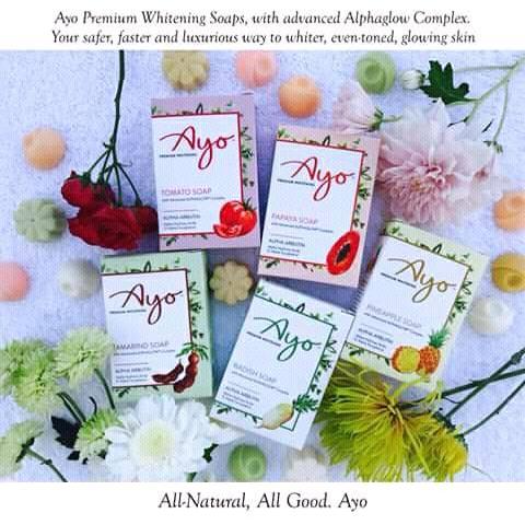 ORIGINAL AYO PREMIUM WHITENING LUXURY SOAP WITH ADVANCE ALPHAGLOW ...