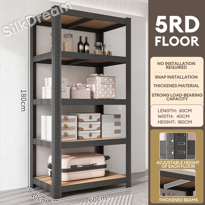 Boltless Rack Metal Rack organizer Steel Rack Shelvs Adjustable ...