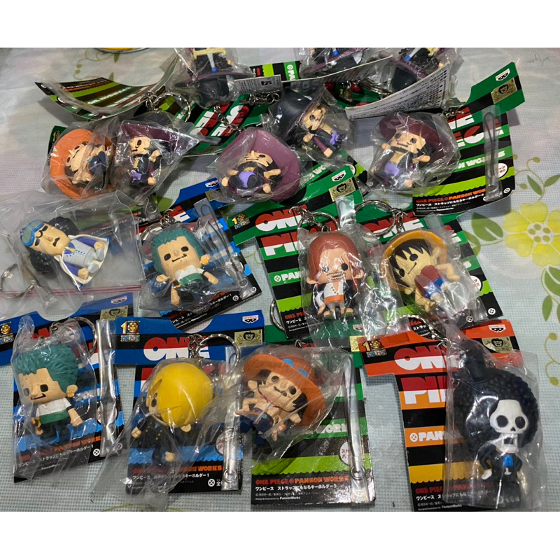 One Piece Authentic Panson Works Figure Keychain collection | Shopee ...