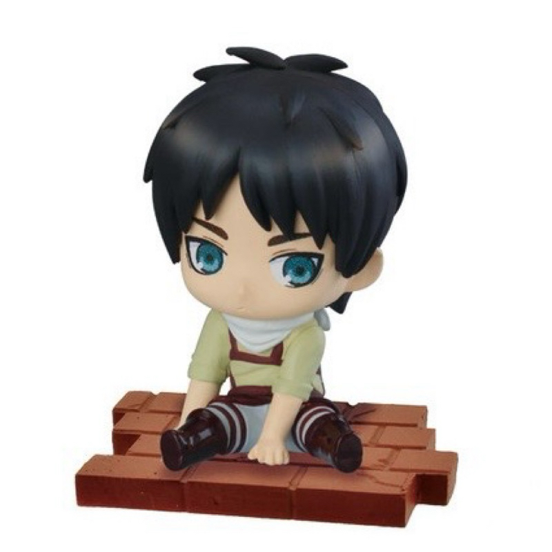 Eren Yeager Suwarasetai Chibi Collectible Figure by Bandai (Shingeki no ...