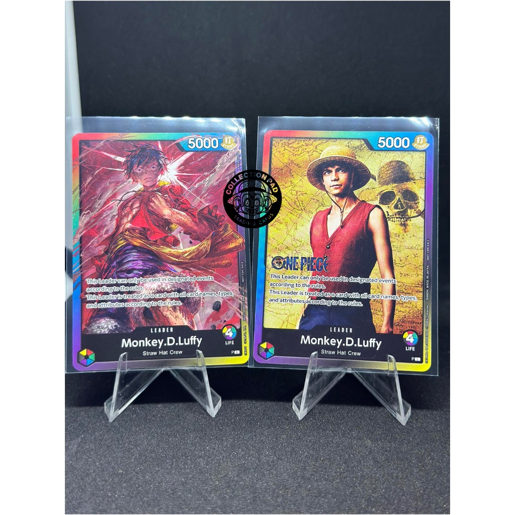 English One Piece Card Game - PL Rainbow Luffy - PROMO - Rainbow Leader Monkey D Luffy | Shopee ...