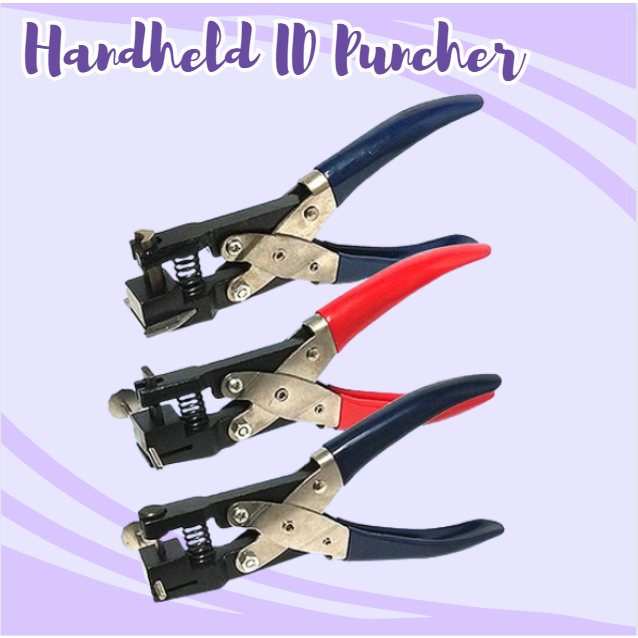 Handheld ID Puncher || Oblong, Circle, Corner (φ5mm // φ3mm) | Shopee ...