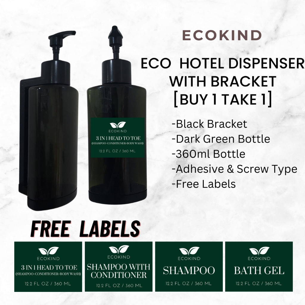 BUY 1 TAKE 1 ECO HOTEL DISPENSER | Shopee Philippines