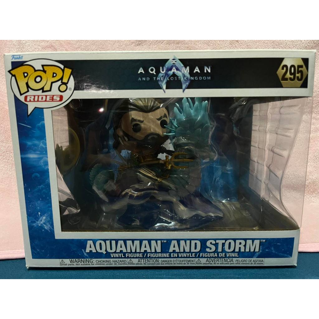 Funko Pop! Ride Deluxe: Aquaman and The Lost Kingdom - Aquaman and ...