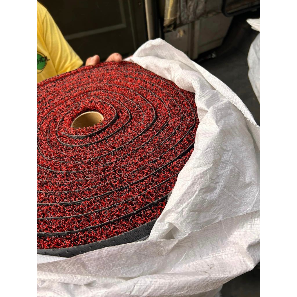 Red Coil Matting / Spaghetti Matting 4ft x 1ft - Multi Purpose Matting ...