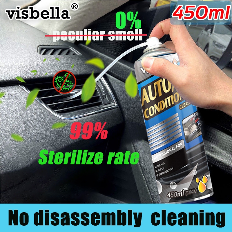 Air conditioner cleaner spray car No disassemble Sterilization and ...