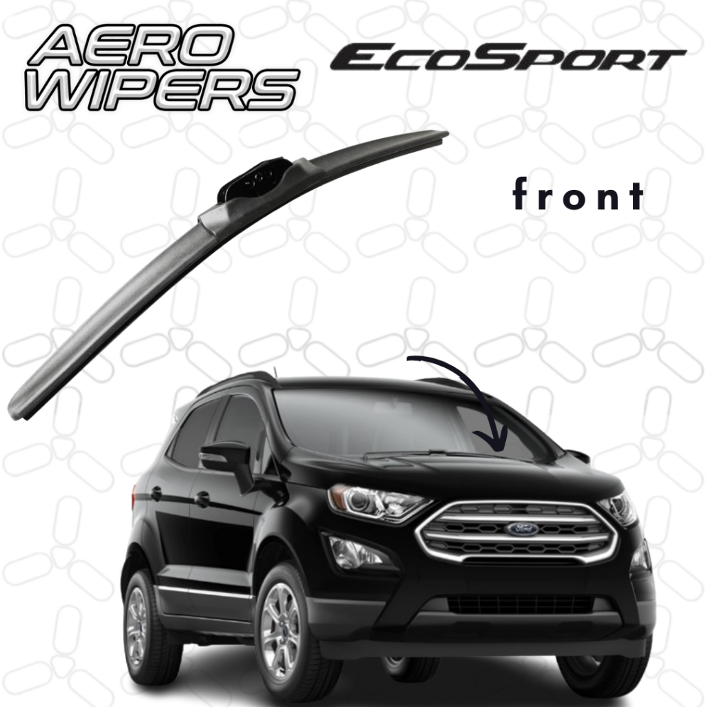 Ecosport Wiper Blades Ford 2013 to 2020 - Original fit - Front pair with Rear Wiper | Shopee ...