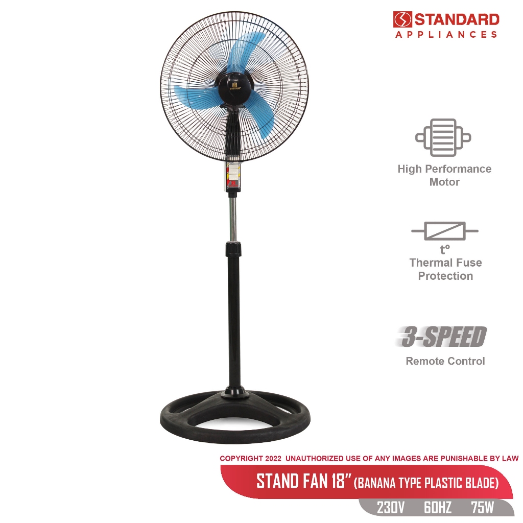 Standard Stand Fan 18" (75W) | Shopee Philippines