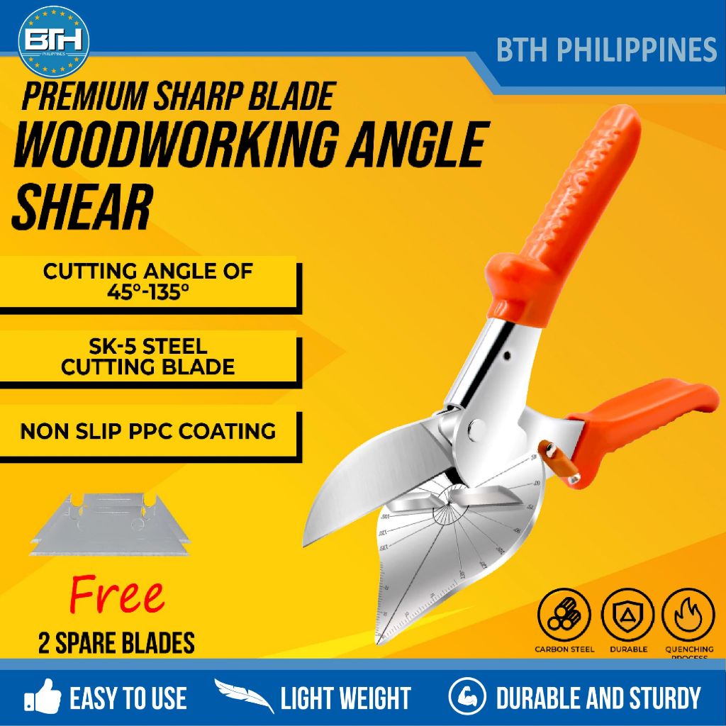 Angle Shear 45-120 Degree Miter Cutter Hand Shear Multifunctional PVC ...