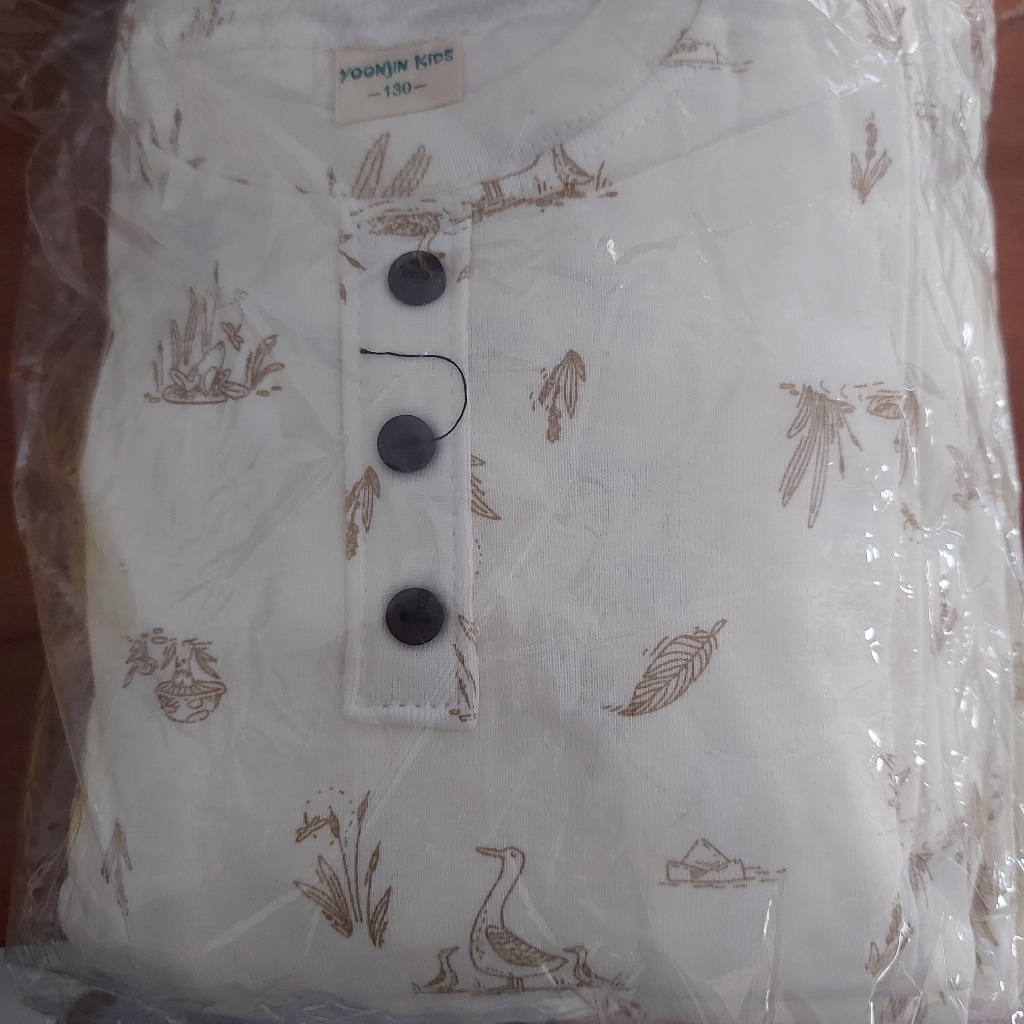 RHAI'S Cotton Kids Terno Boys T-shirt Pajama Jogger Pants Pambahay Sleepwear (4-9 years old kid ...