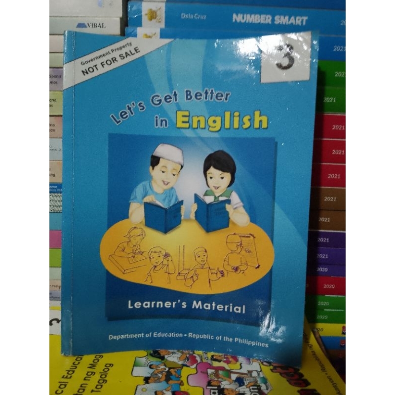 LET'S GET BETTER IN ENGLISH grade 3 (use | Shopee Philippines