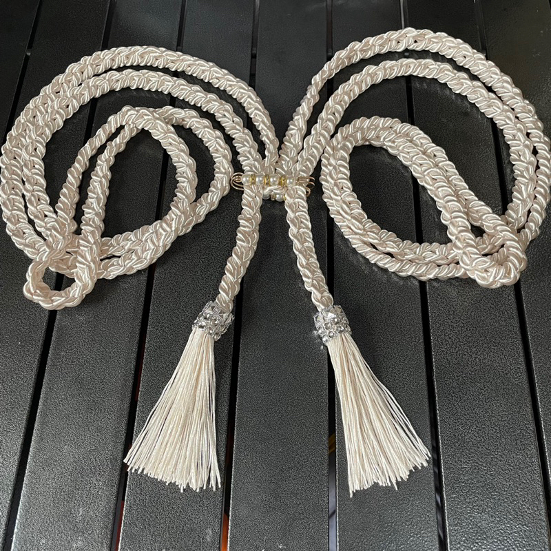 Wedding Cord Beige | Ecru Jumbo size for Weddings (3 braided knots ...