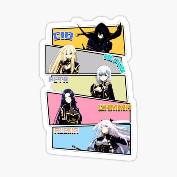 Anime Stickers / The Eminence in Shadow Sticker Collection / Laminated ...
