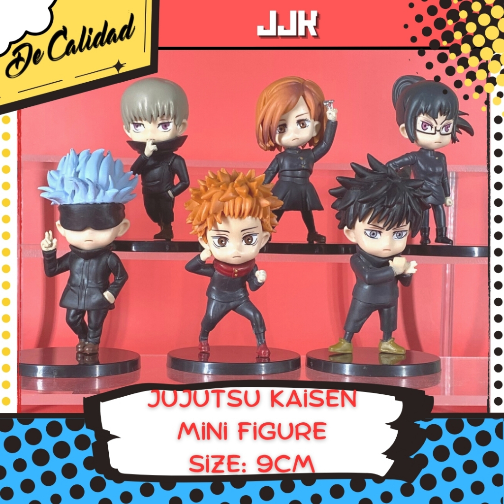 Jujutsu Kaisen Toys Set of 6 Action Figure | Shopee Philippines