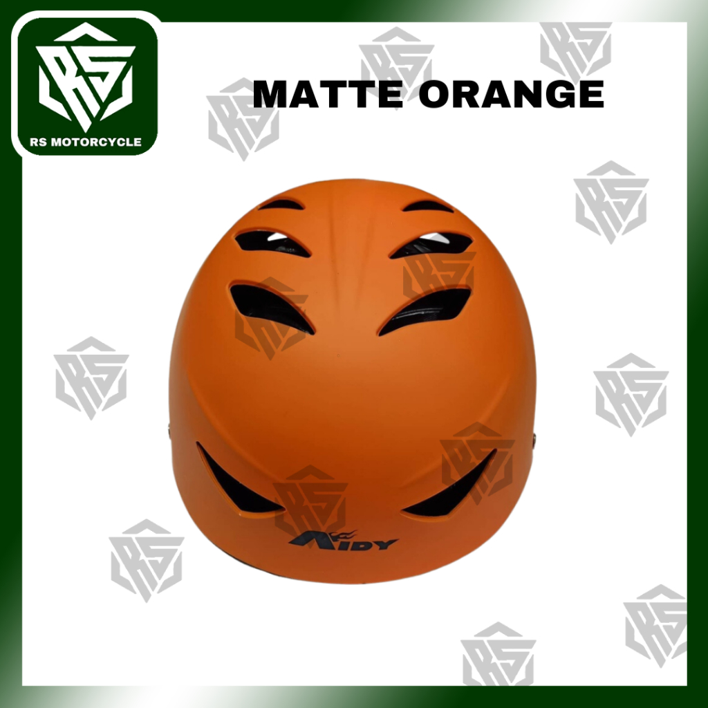 [RIDE SAFE] NUTSHELL HELMET AIDY ADJUSTABLE BIKE DC223 | Shopee Philippines