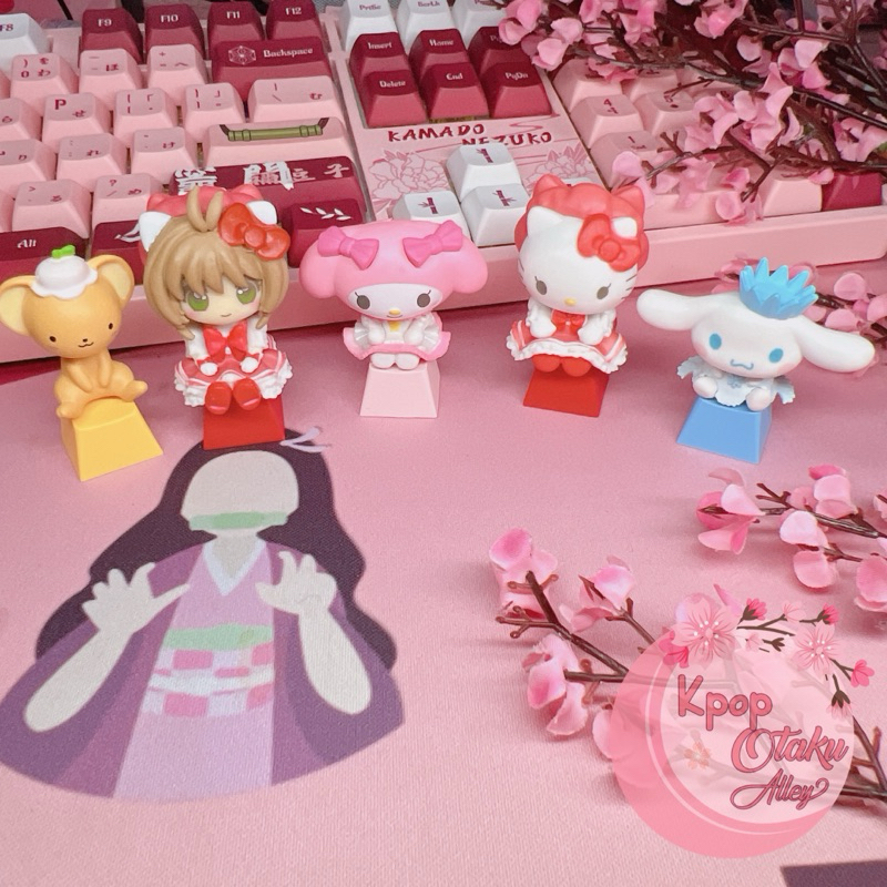 Cardcaptor Sakura and Sanrio Figure Artisan Keycaps | Kpop Otaku Alley ...