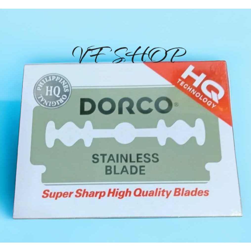 Dorco blade ( ORIGINAL )1 pack=100 blades | Shopee Philippines