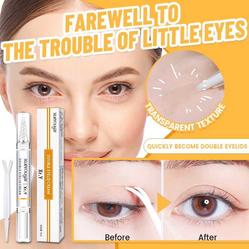 Xr. Y Double Eyelid Styling Cream Long Lasting Waterproof Natural ...