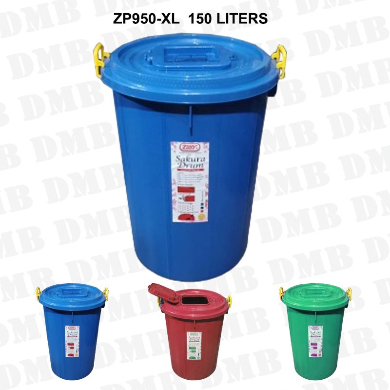 Zooey Sakura Drum / Water Container 150 Liters ZP950-XL | Shopee Philippines