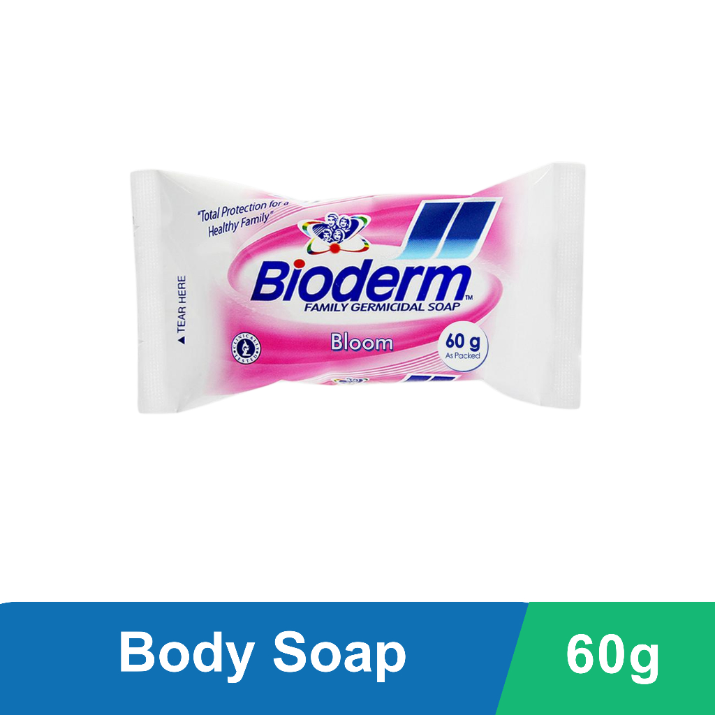 Bioderm Germicidal Bath Soap Bloom 60g I 90g I 135g | Shopee Philippines