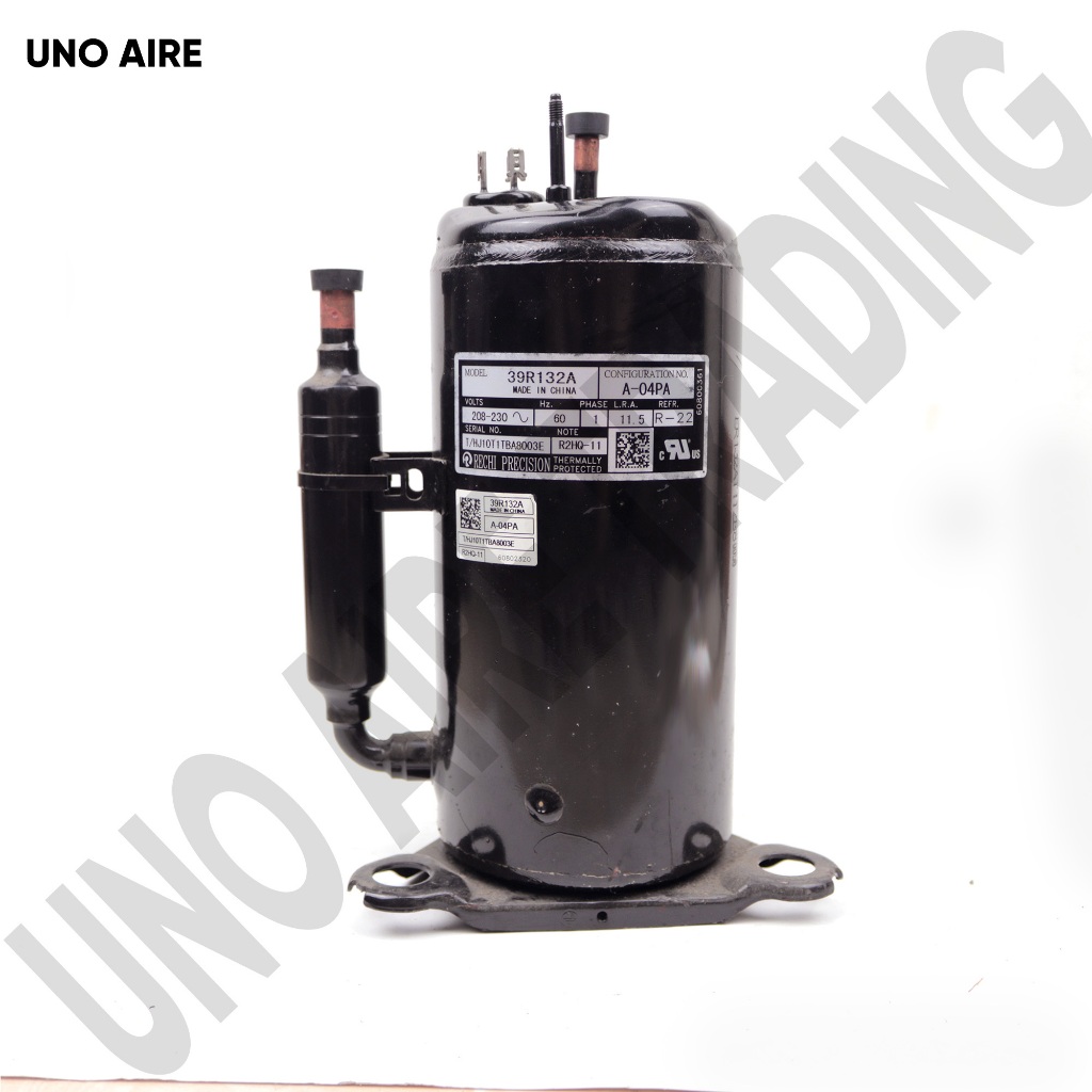 Compressor 39R132A-04P (5K) LRA11.5 1/2HP R22 220V 1P Non Inverter ...
