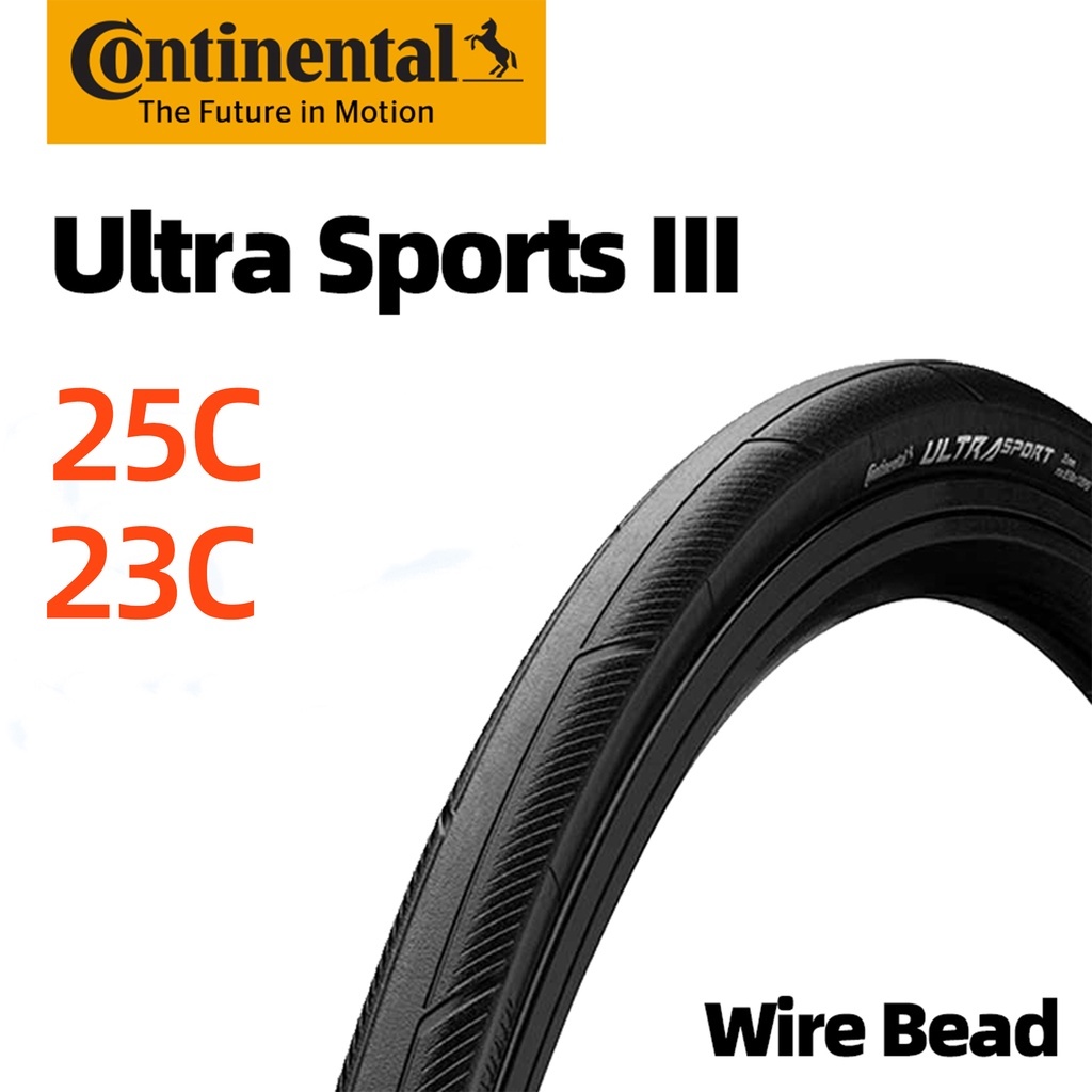 Continental tire, Ultra sport III Race Ultra 25C, 28C Road bike tire ...