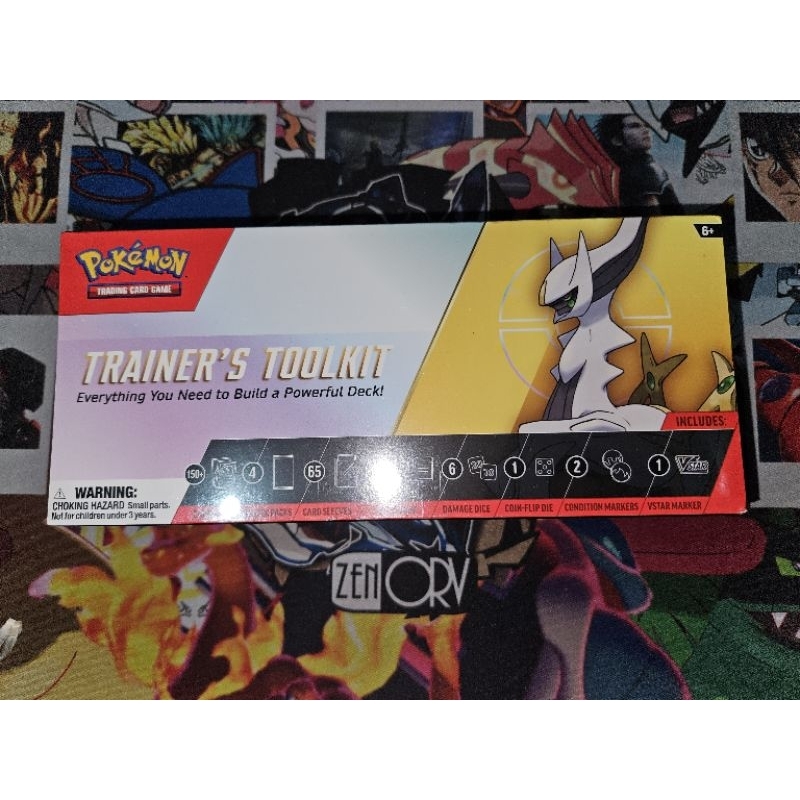Trainer Toolkit Arceus Deck TCG Pokemon Card Box Set | Shopee Philippines
