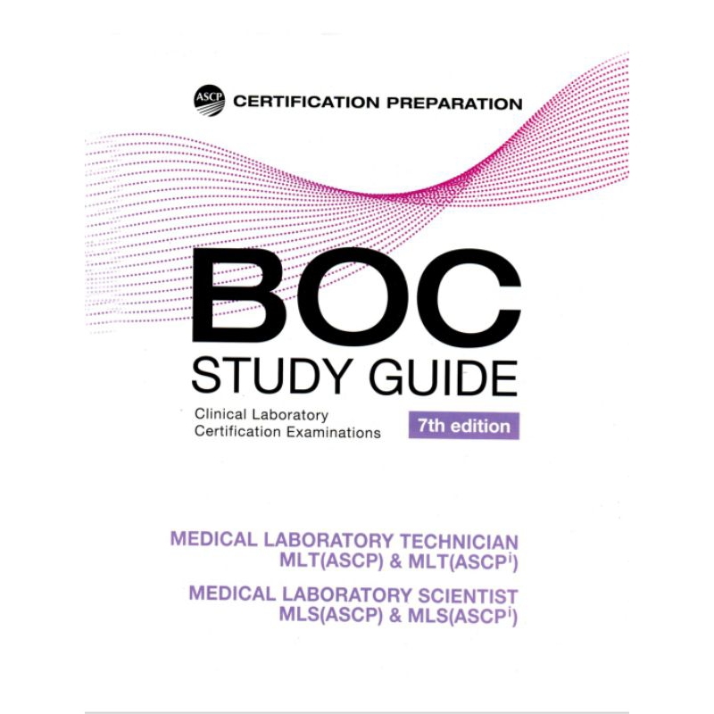 0326 80 GSM BOC Clinical Laboratory Certification 7th edition | Shopee ...
