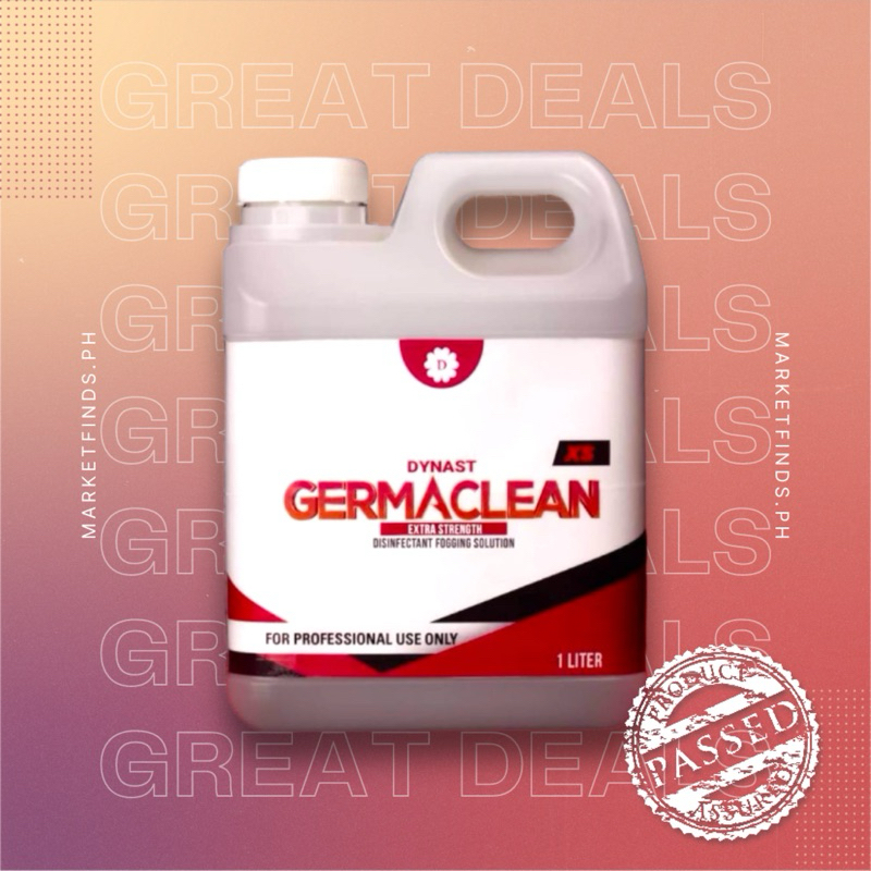 Germaclean Disinfectant Solution Extra Strength 1 Liter | Shopee ...