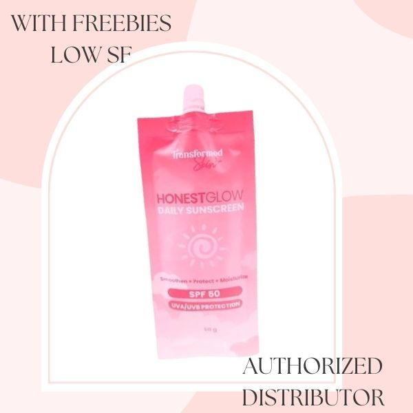 Honest glow transformed skin daily sunscreen | Shopee Philippines