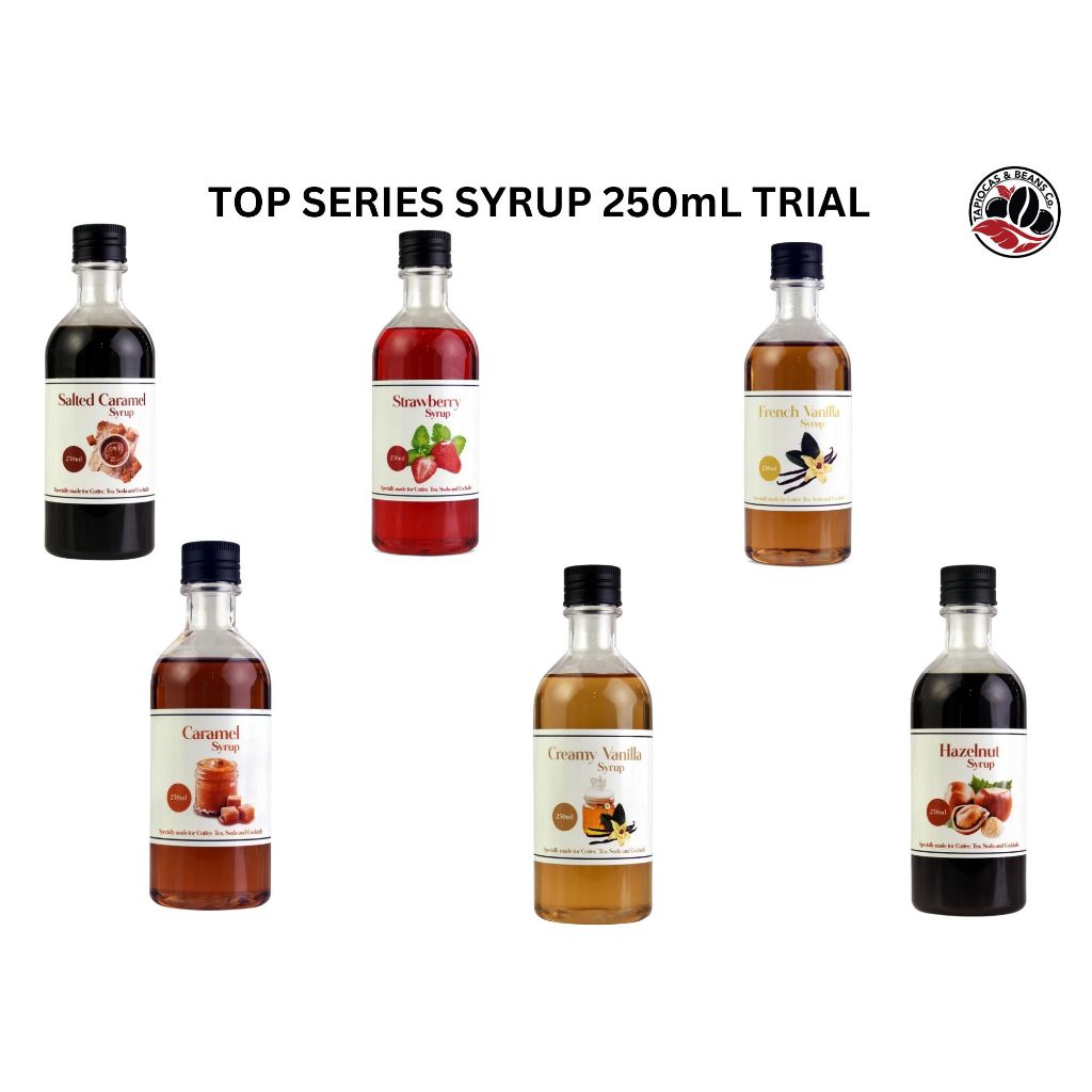 TopCreamery Series Syrups 250ml - Vanilla, Strawberry, Caramel ...