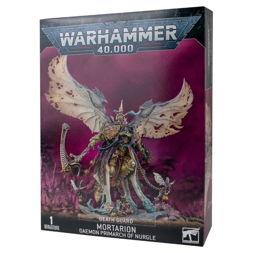 MORTARION, DAEMON PRIMARCH OF NURGLE WARHAMMER 40K MINIATURES | Shopee ...