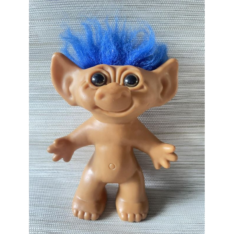 Uneeda Vintage Russ Blue Haired Troll 10" Doll Vinyl | Shopee Philippines
