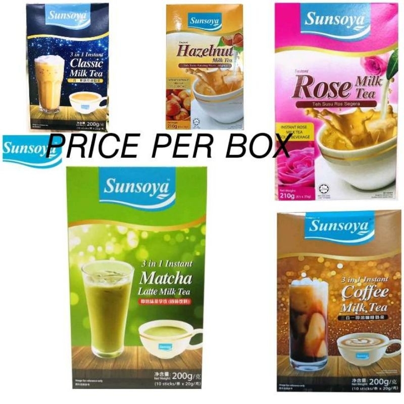 SUNSOYA MILK TEA 200g | Shopee Philippines