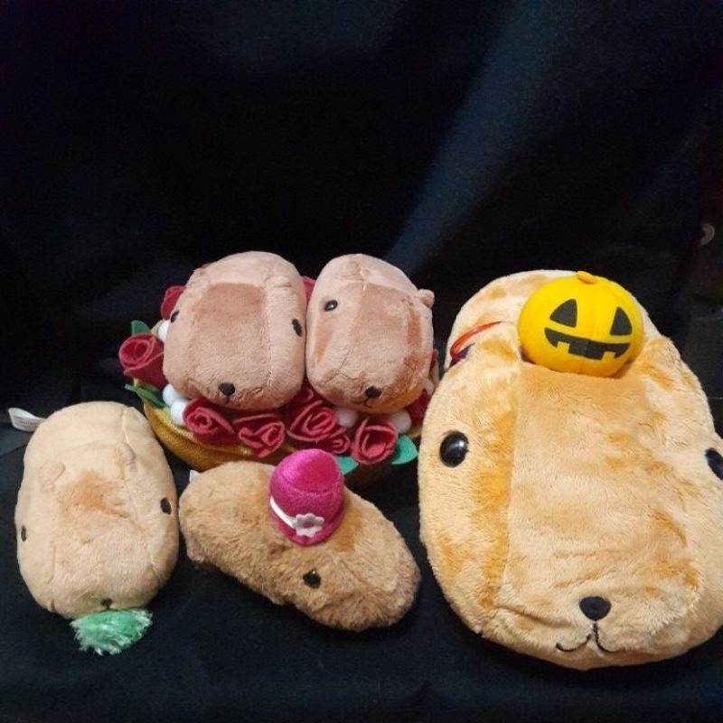 kapibarasan plush 35cm/26cm/14cm stuffed toys kapi brown @tryworks and ...