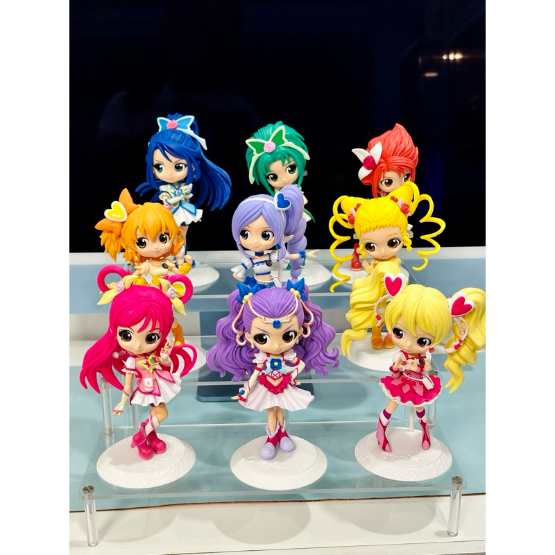 Banpresto Q Posket Fresh Pretty Cure | Peach, Milky rose, Passion ...