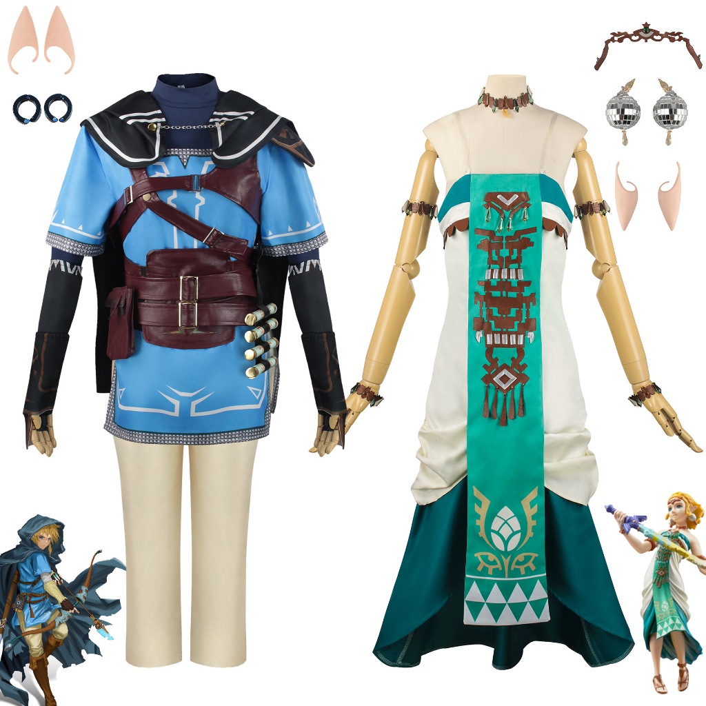 Game The Legend Link Full Set Halloween Party Cosplay Costume Uniform ...