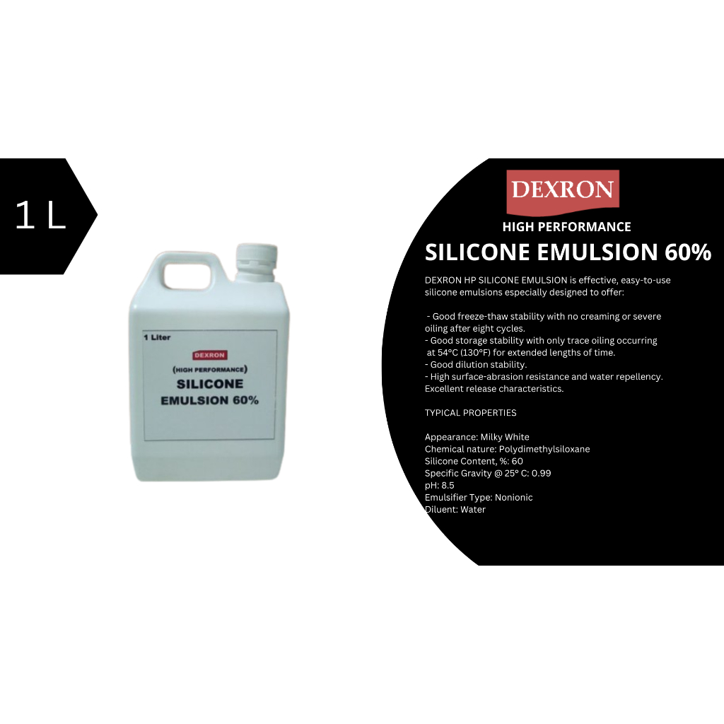 DEXRON PURE SILICONE EMULSION 60% | Shopee Philippines