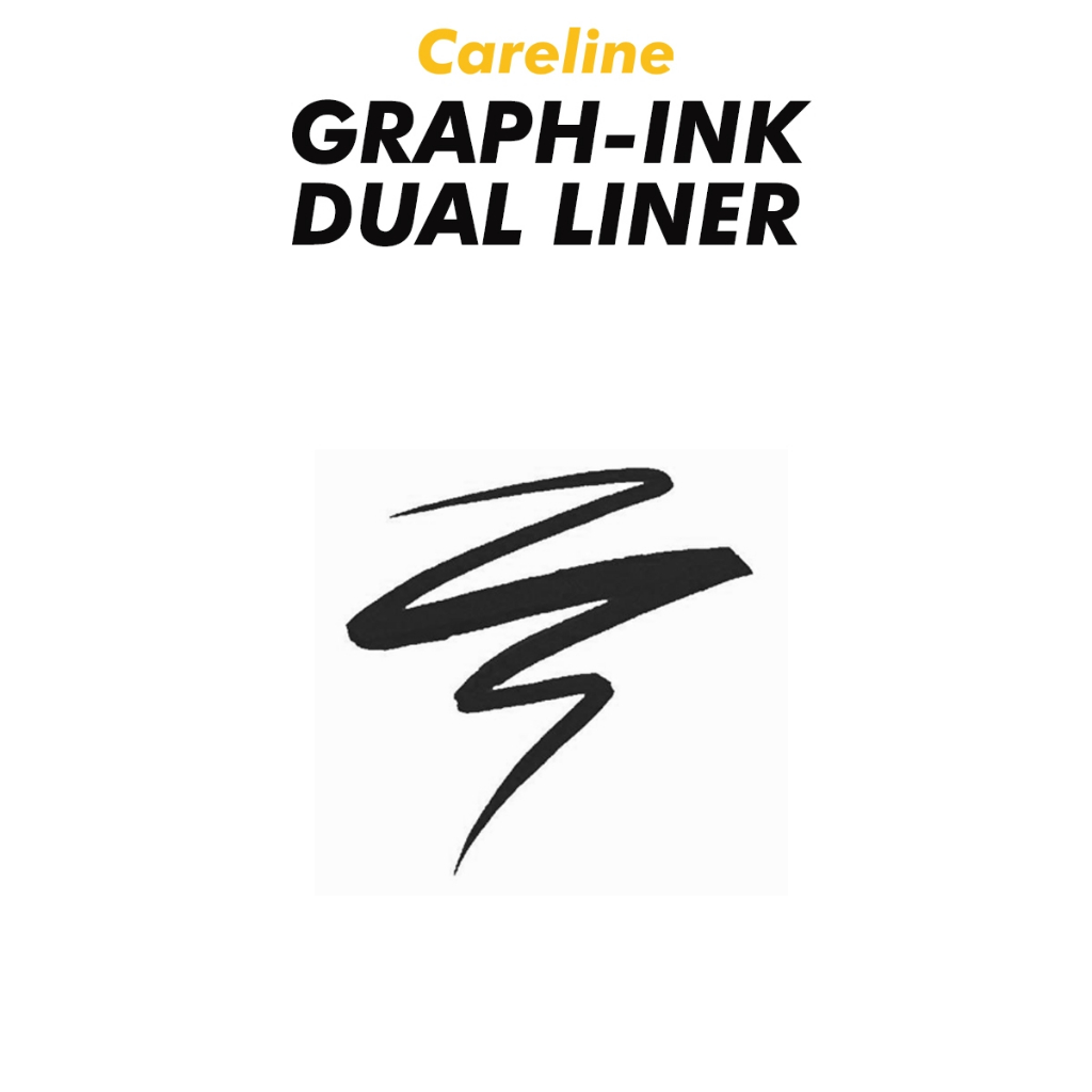 Careline Graph Ink Dual Eyeliner 0.46g Shopee Philippines