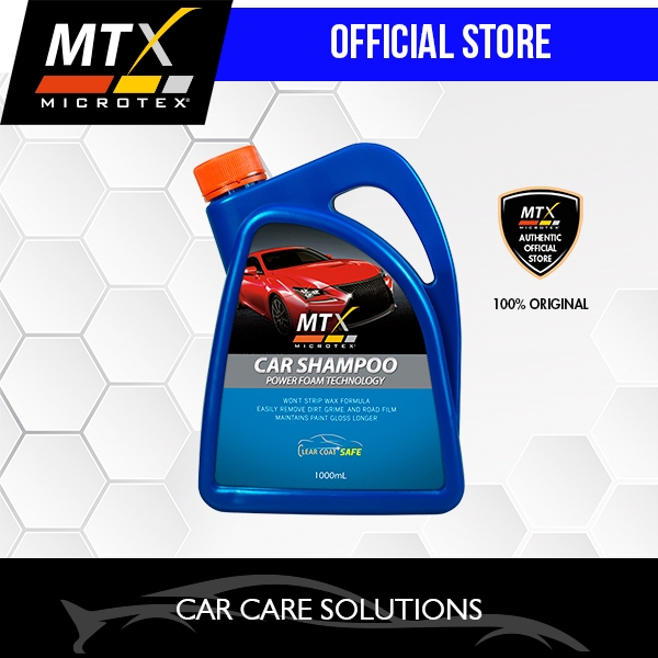 Microtex Shampoo 1L (Power Foam Technology, MTX Car Care) | Shopee ...
