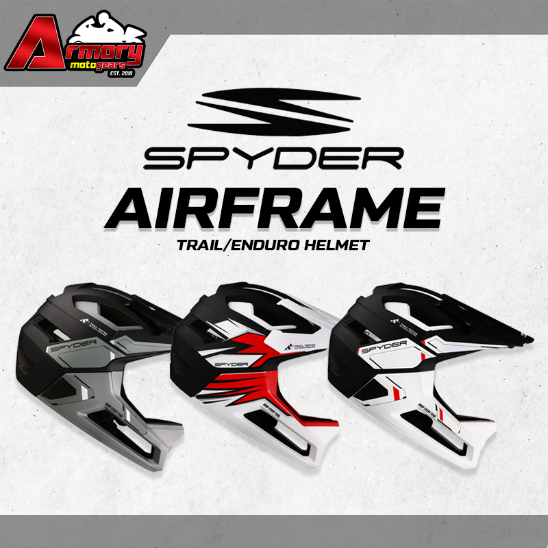 SPYDER AIRFRAME TRAIL/ENDURO HELMET | Shopee Philippines