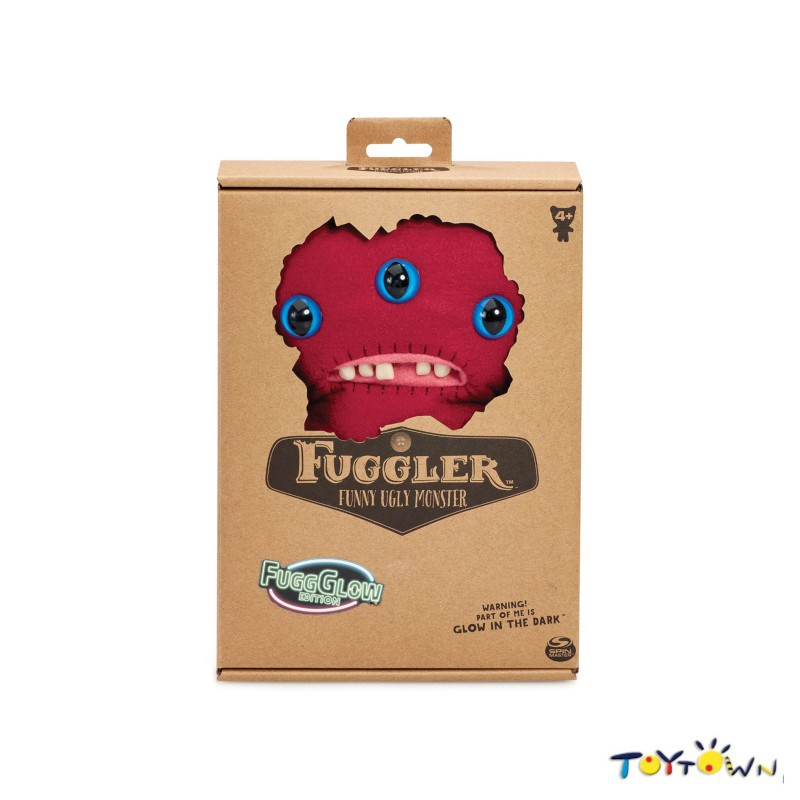 Fuggler FuggGlow Reeko Soft Toy - Burgundy | Shopee Philippines