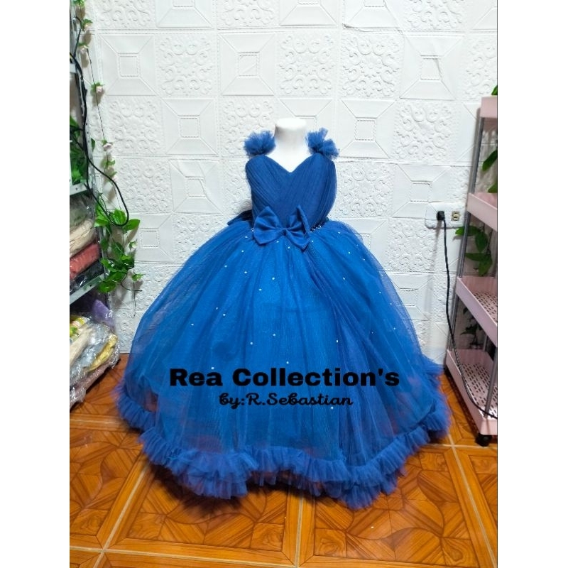 FLOWERGIRLS GOWNS TULLE RAFFLES | Shopee Philippines