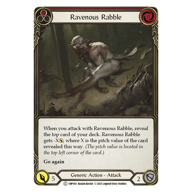 Ravenous Rabble - History Pack Vol.1 (1HP) Flesh and Blood TCG FAB ...