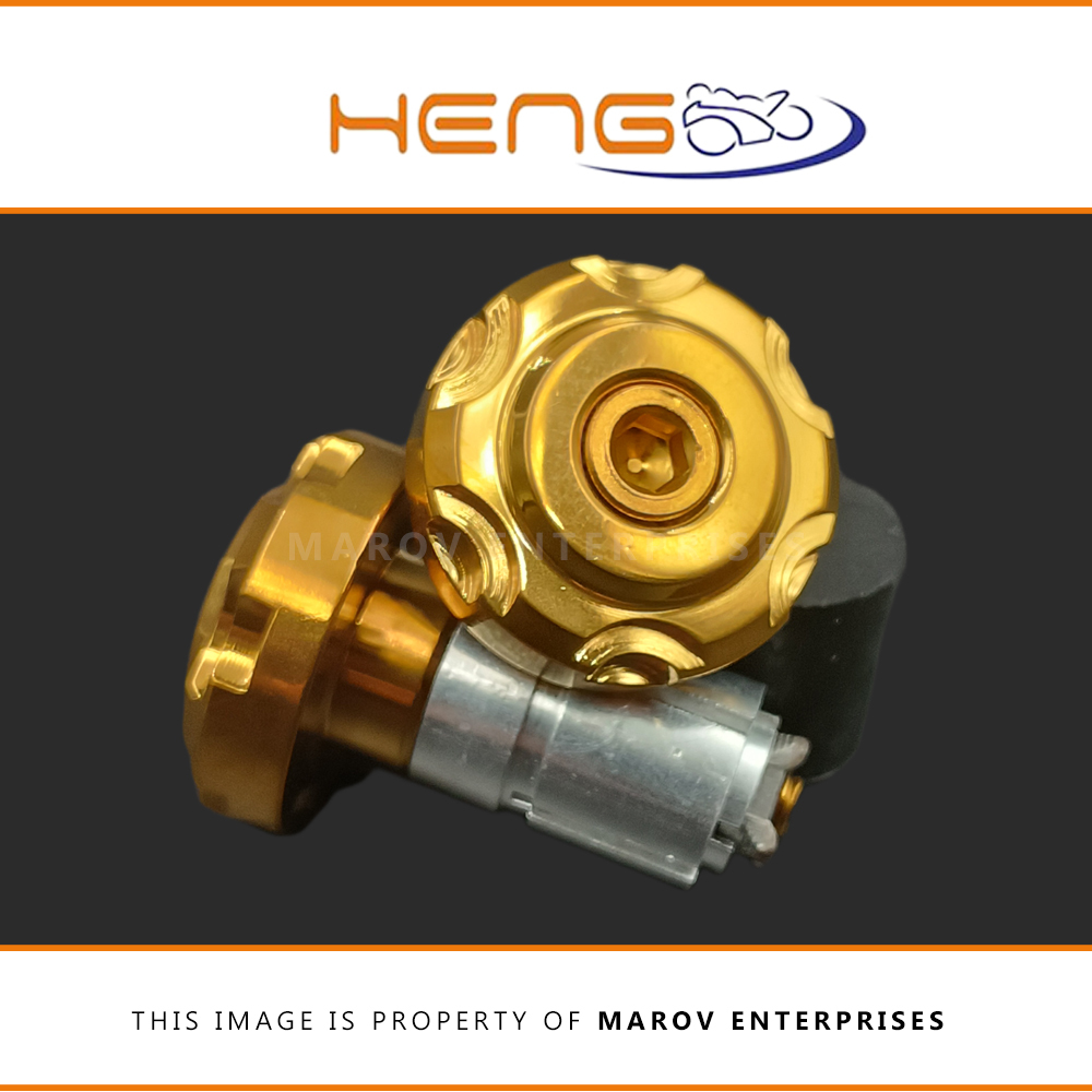 Universal Bar End for Motorcycle with V2 Design from Heng Screw ...